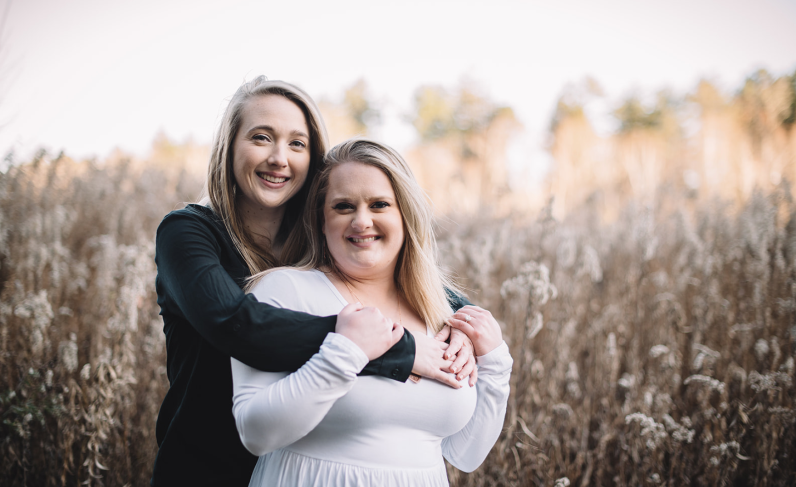 Stephanie & Crystal | A Mackworth Island Engagement Session | Maine ...